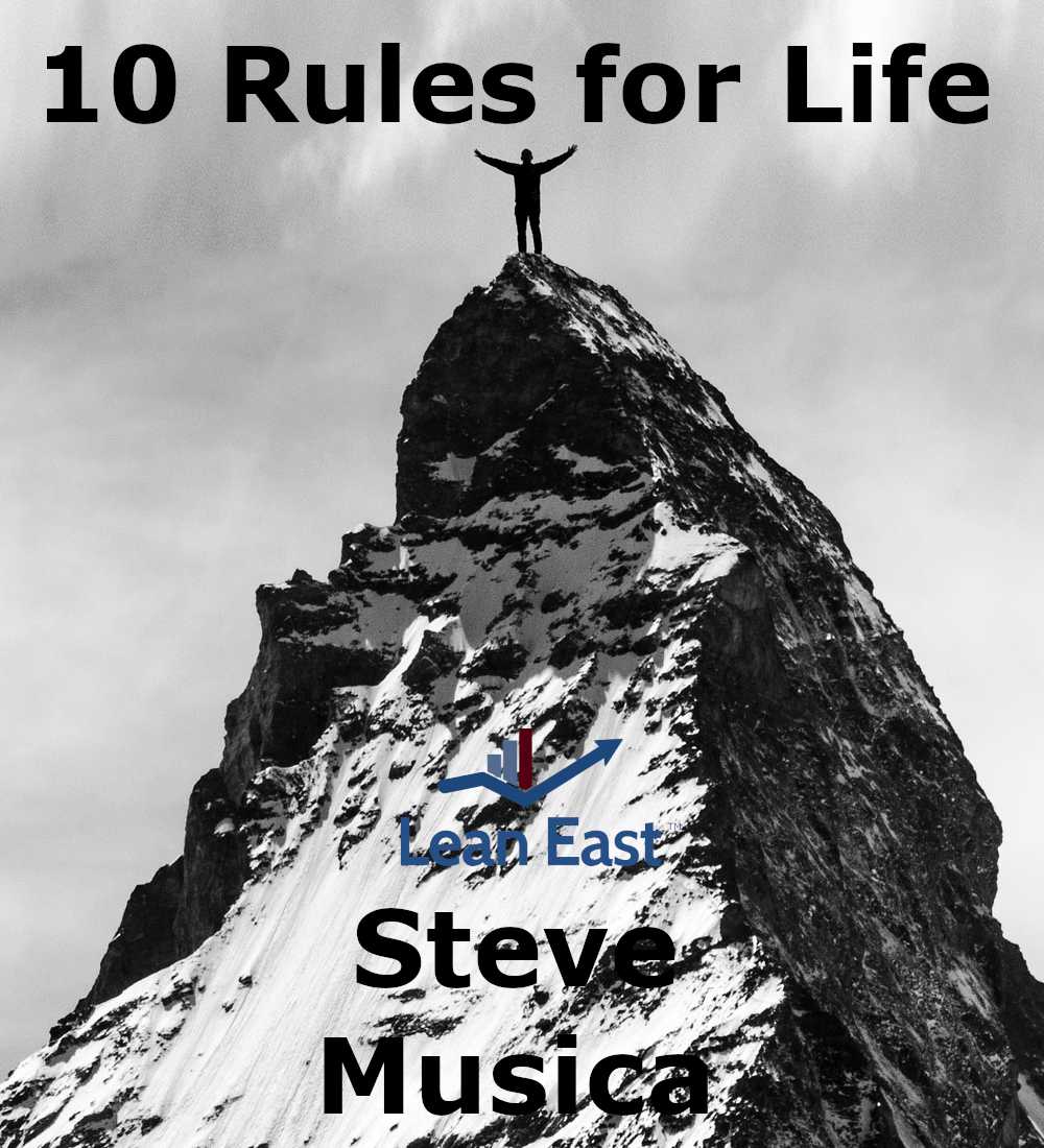 10 Rules for Life - Lean East