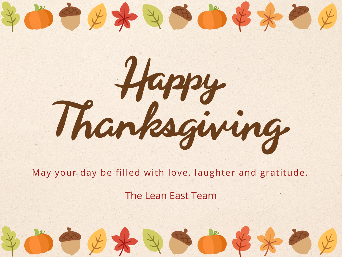 Expressing Gratitude: Just Say It Now - Lean East